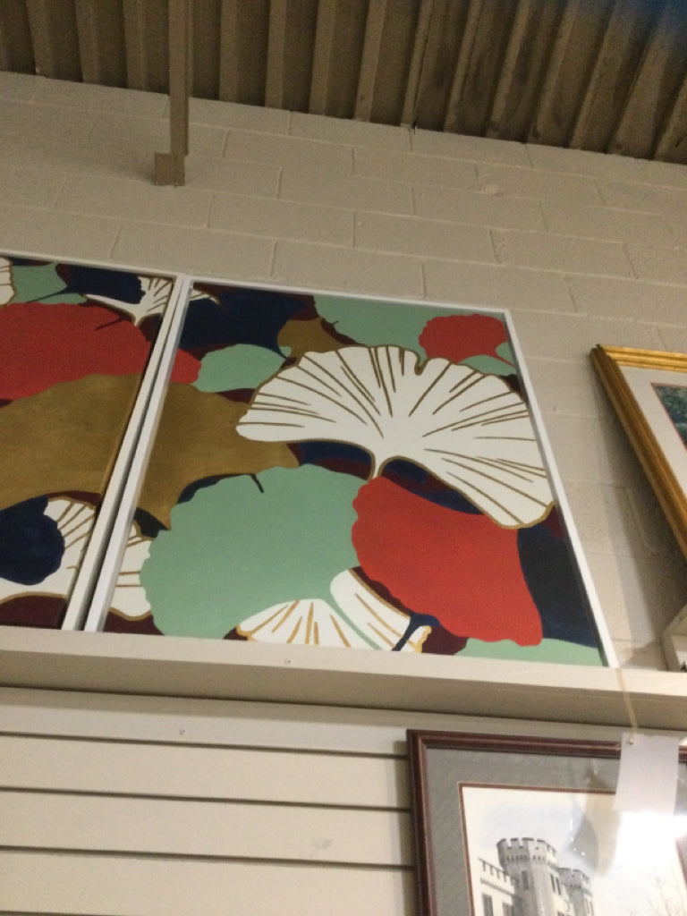 Left Bank Art Florals Color of Autumn 32x43